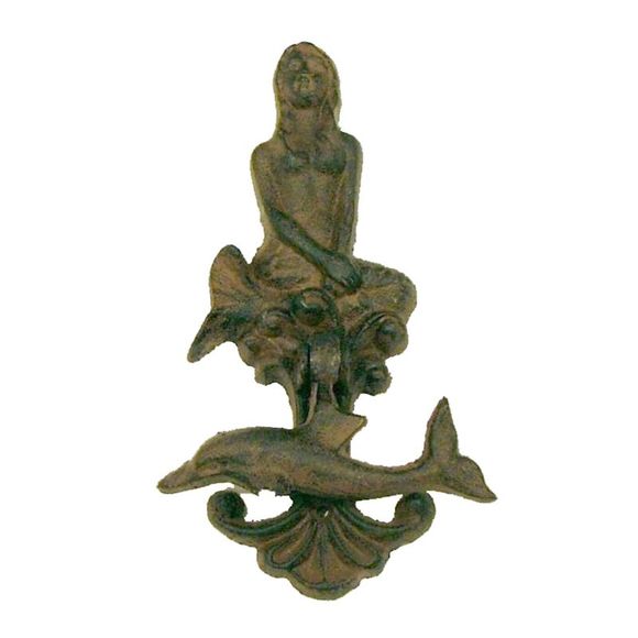 Moby Dick | Accents | Mermaid Dolphin Door Knocker Cast Iron | Poshmark